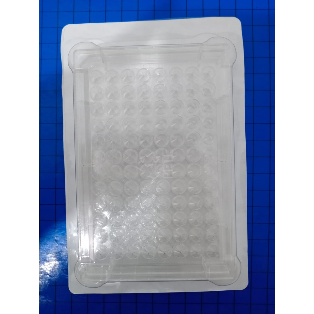 Jual Microplate 96 well V-Bottom 1 pcs single wrap sterile | Shopee ...