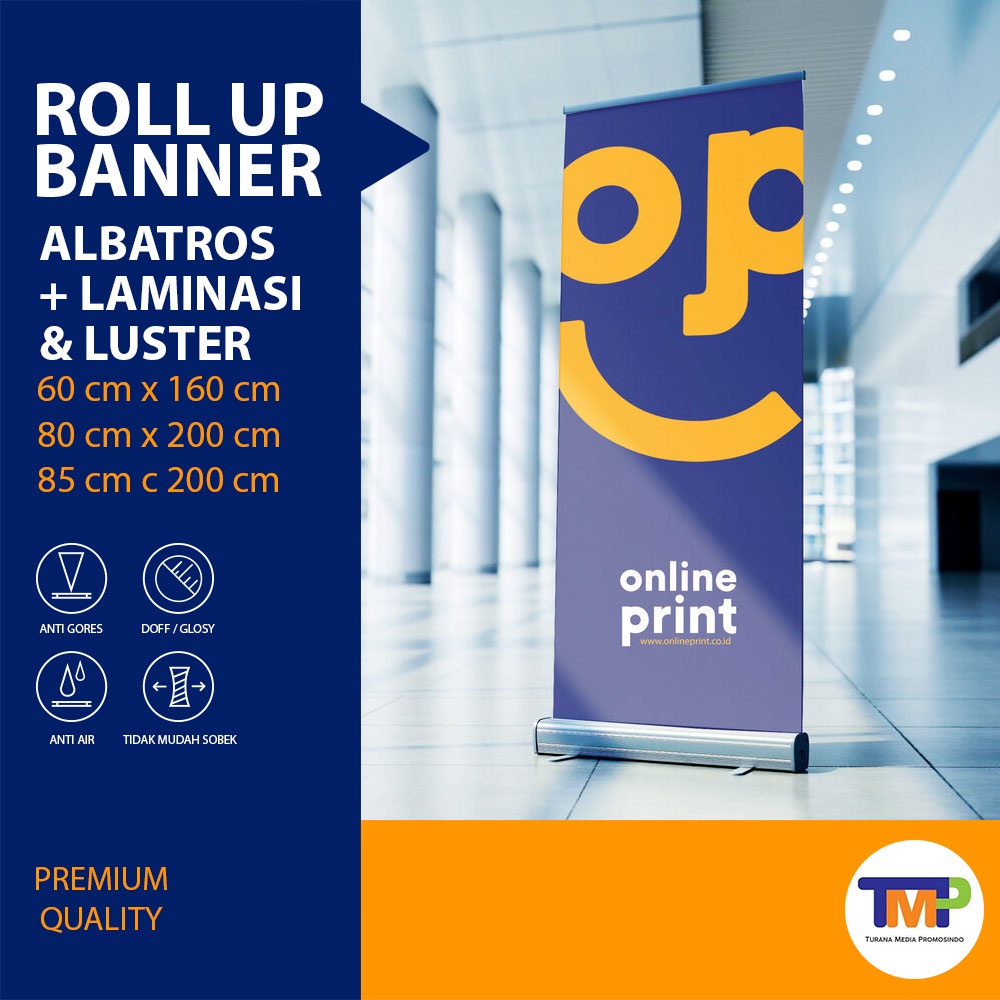 Jual Roll Up Banner Albatros Print UV Murah | Shopee Indonesia