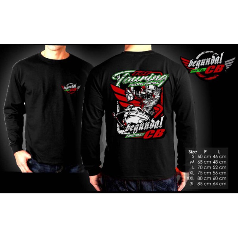 Jual PRODUK- KAOS BEGUNDAL CB RACING TOURING / KAOS CB RACING / KAOS CB ...