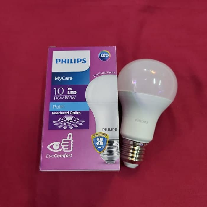 Jual Lampu LED Bulb 10w MyCare Philips | Shopee Indonesia