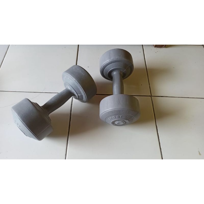 Jual barbel plastik /dumbel stamina 2kg | Shopee Indonesia
