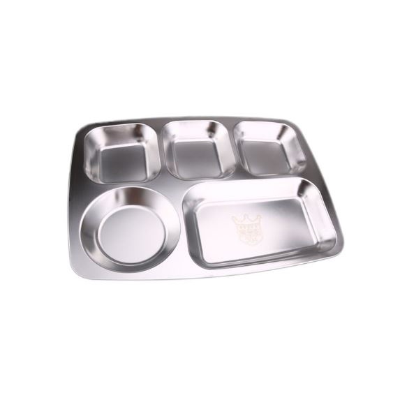 Jual Piring Saji Food Tray Stainless Tebal Piring Nampan Stainless ...