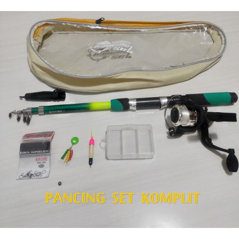 Jual Pancing Set Murah Lengkap ada Tas / Joran Pancing Set Komplit Murah | Shopee Indonesia