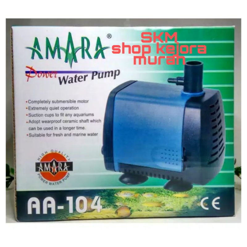 Jual AMARA AA104 AA 104 MESIN POMPA CELUP AQUARIUM AQUASCAPE WATER PUMP ...