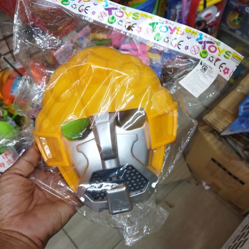 Jual TOPENG SUPER HERO NON LAMPU SPIDERMAN IRONMAN BUMBLE BEE ULTRAMAN ...
