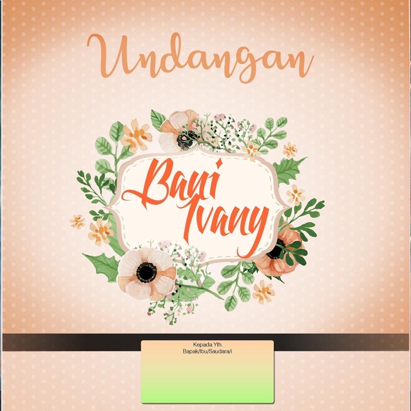 Jual custom undangan/ custom wedding invitation | Shopee Indonesia