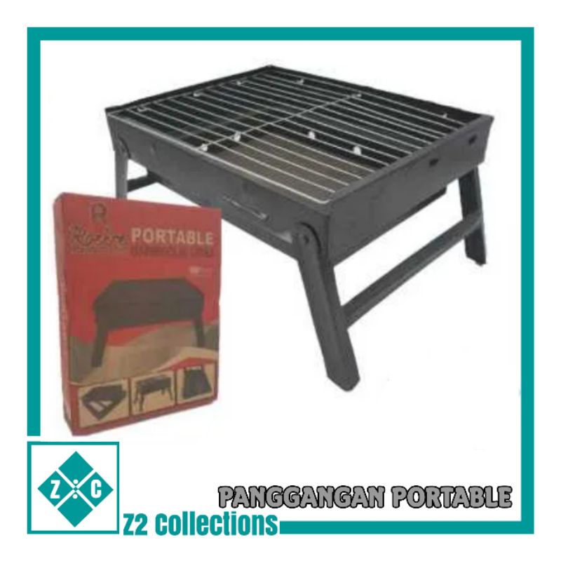 Jual Panggangan Lipat Portable Multi Square Grill BBQ Pemanggang Sate ...