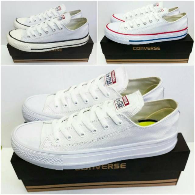 Jual Sepatu Converse All Star Classic Chuck Taylor Lunarlon Low Leather ...