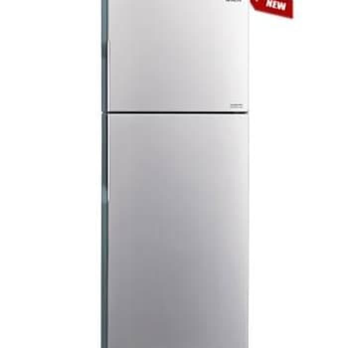 Jual Kulkas 2 pintu Inverter Hitachi tipe R-V47PGD3 SLS | Shopee Indonesia