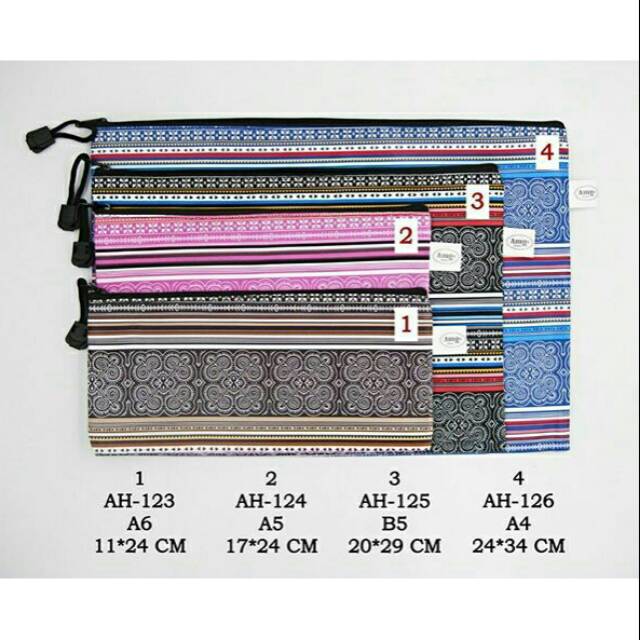 Jual Tas Dokumen File B5/ Folder Bag/ Tas Kosmetik/ Map File Folder AH ...