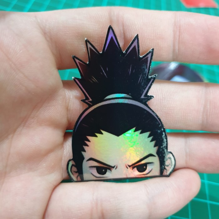 Jual Sticker Hologram Anime - PSH189 - Naruto - Shikamaru Nara | Shopee ...