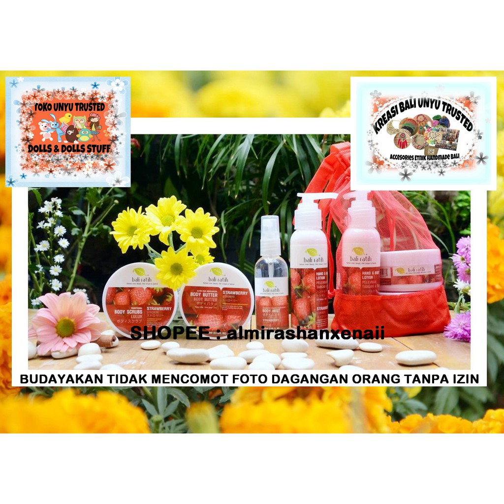 Jual Bali Ratih Paket Produk Spa + Tas Tile ORIGINAL (PRE ORDER PRODUK ...