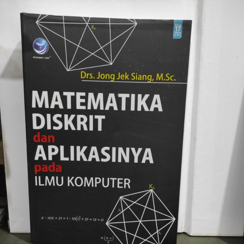 Jual Buku Matematika Diskrit dan Aplikasinya pada Ilmu komputer Oleh ...