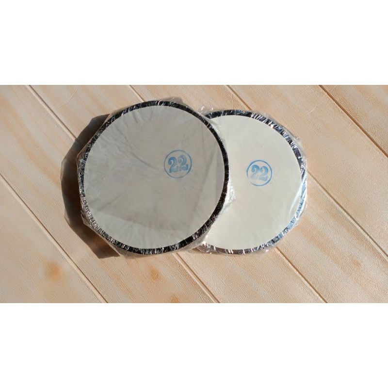 Jual Alas Kue Tart Tatakan Alas Kue Tart 22 Cm Bulat Silver Shopee Indonesia