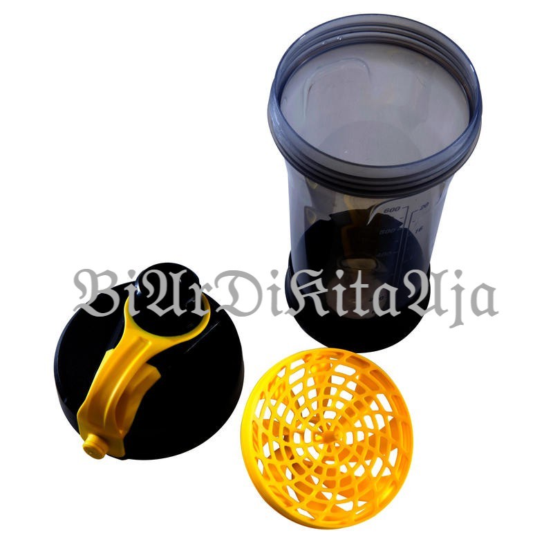 Jual Botol Minum SHAKER 700 ML - HITAM/KUNING | Shopee Indonesia