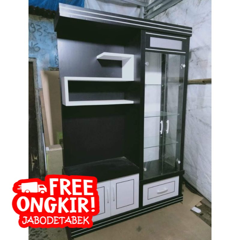 Jual LEMARI BACKDROP | MINIMALIS | Shopee Indonesia