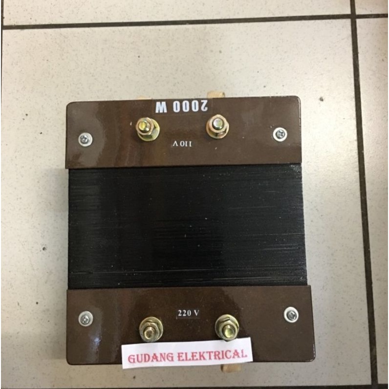 Jual Trafo / Travo Step Up Step Down Auto 220V Ke 110V 2000 wat ...
