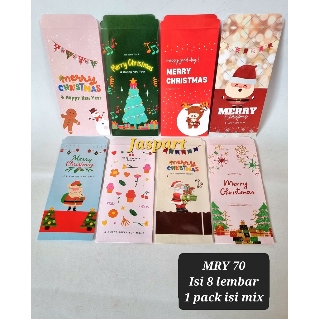 Jual ANGPAO NATAL DAN TAHUN BARU ANGPAO MERRY CHRISTMAS AMPLOP NATAL ...