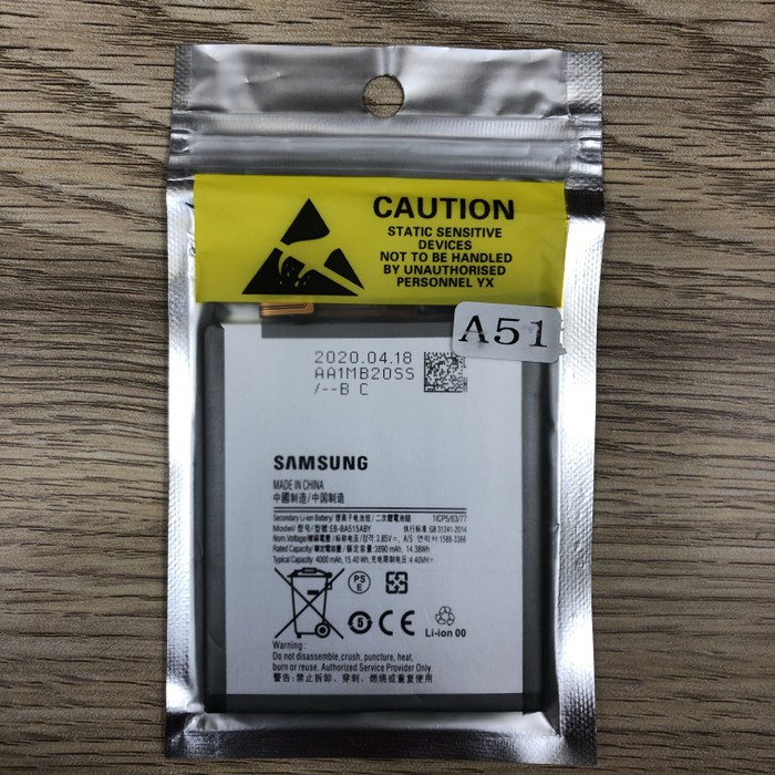 Jual Baterai Battery Original Samsung A51 EB-BA515ABY, A71 EB-BA715ABY | Shopee Indonesia