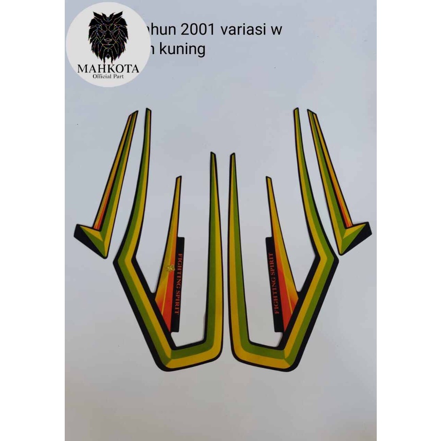 Jual Striping Stiker Polet Sepeda Motor List motor rx king 2001 variasi ...