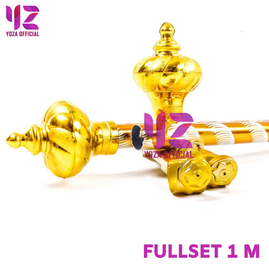 Jual [YOZA STORE] BATANG GORDEN FULLSET / BATANG TIANG BESI REL ROLET ...