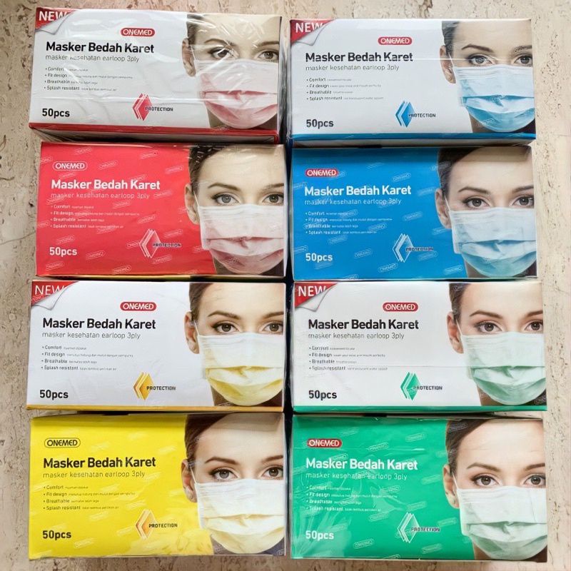 Jual Masker earloop ONEMED | Shopee Indonesia