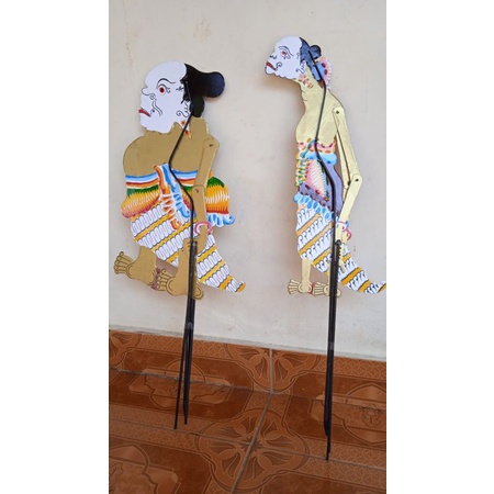 Jual WAYANG LIMBUK & CANGIK WAYANG KULIT KERTAS CAT BOLAK BALIK ASLI ...