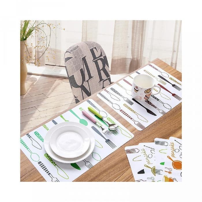 Jual FT - TATAKAN ALAS MEJA MAKAN PIRING GELAS TATAKAN TABLE MATE ...