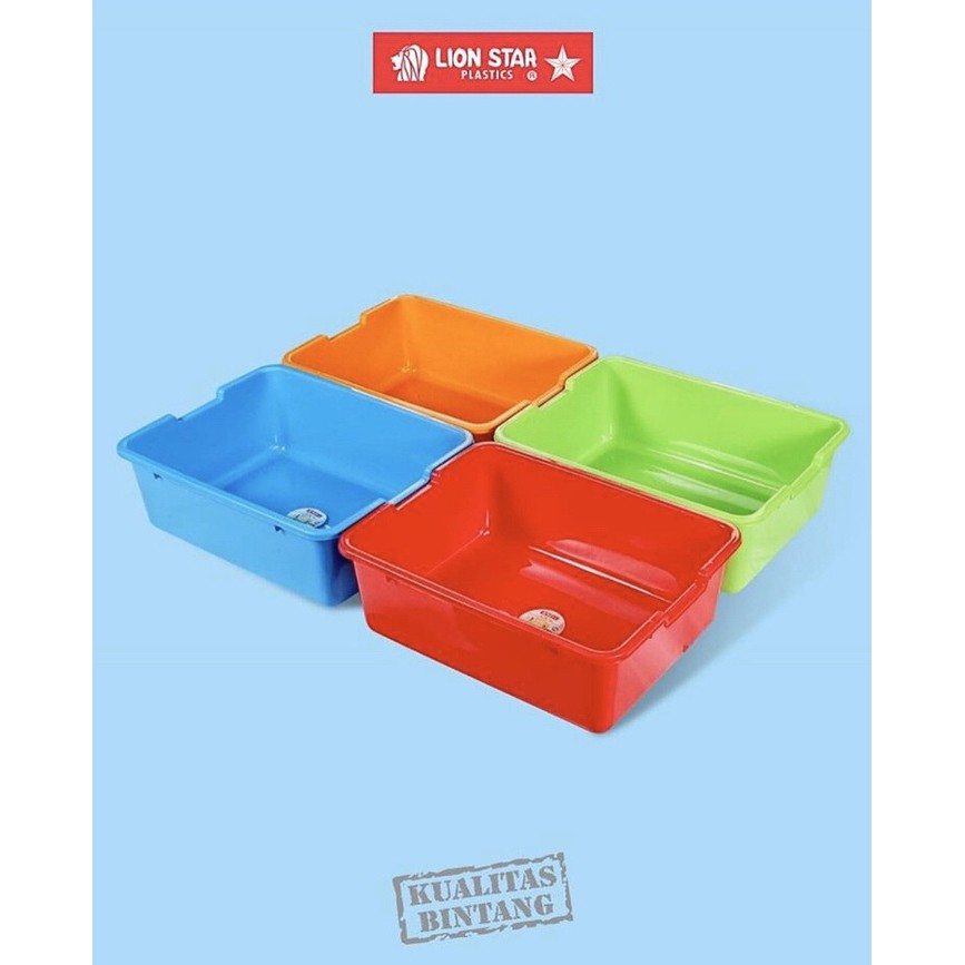 Jual Lion Star Baskom Persegi BA-19 Baskom Plastik Square Basin No. 5 ...