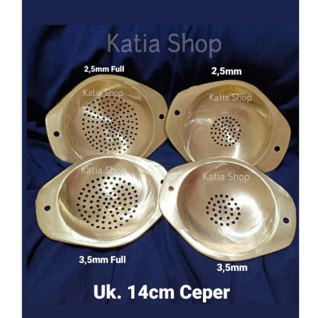 Jual Pirikan Kuningan Cetakan Kerupuk dan Pempek Kerupuk Diameter 14cm ...