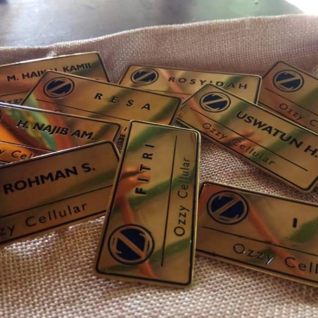 Jual NAME TAG custom | Shopee Indonesia