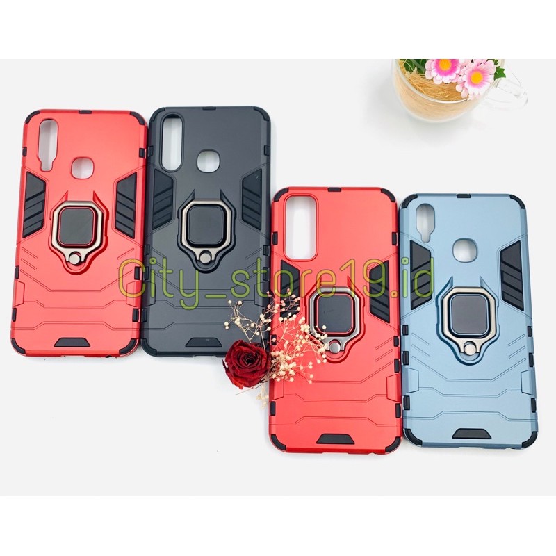 Jual CS - Panther With Ring Magnetic Standing Hardcase VIVO Y11 Y12 Y15 Y17 Y91 Y93 Y95 Y19 Y20 ...