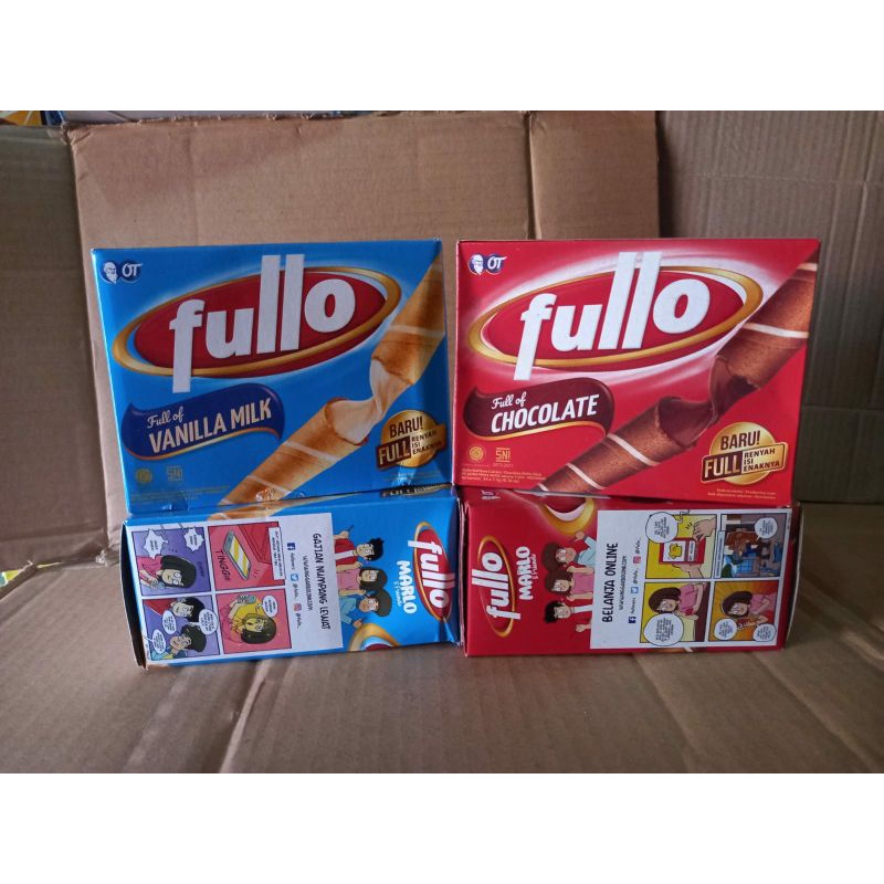 Jual Fullo Wafer Roll 1 pak isi 24 pcs | Shopee Indonesia