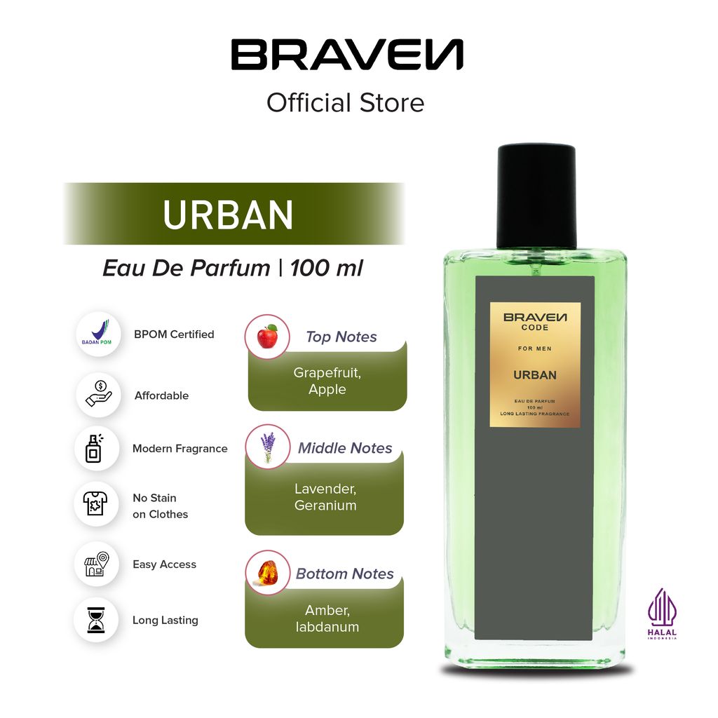 Jual Braven Code Eau De Parfum 100ml - Parfum Pria | Shopee Indonesia