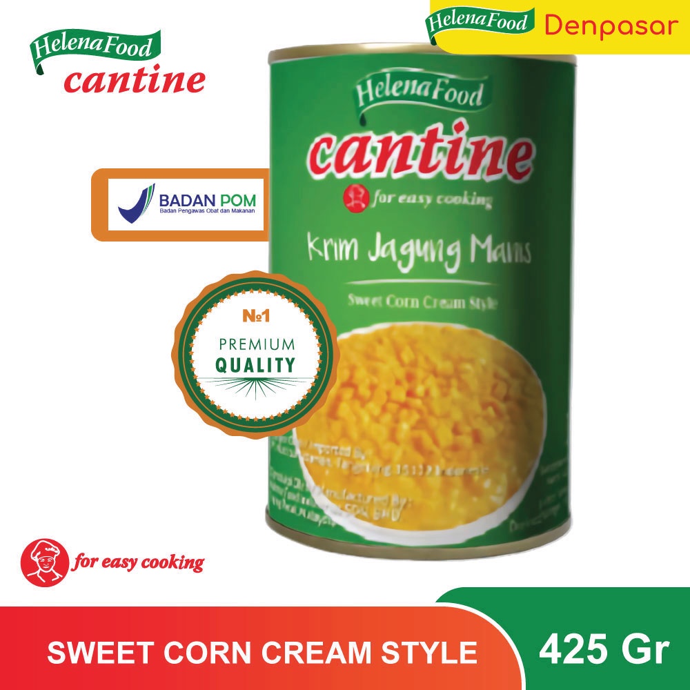 Jual Jagung Krim manis kaleng Cantine Sweet Corn Cream Style 425 g ...