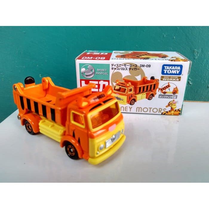 Jual Tomica Disney motors DM-09 Caspalt Tigger Diecast Miniatur Mobil Takara Tomy harga murah ...
