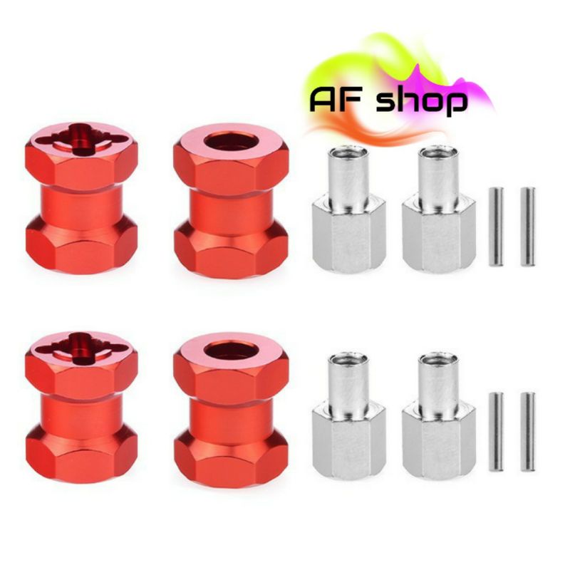 Jual Rc Car Metal 12mm Wheel Hex Hub 15mm Untuk Axial Scx10 D90 Cc01 F350 | Shopee Indonesia