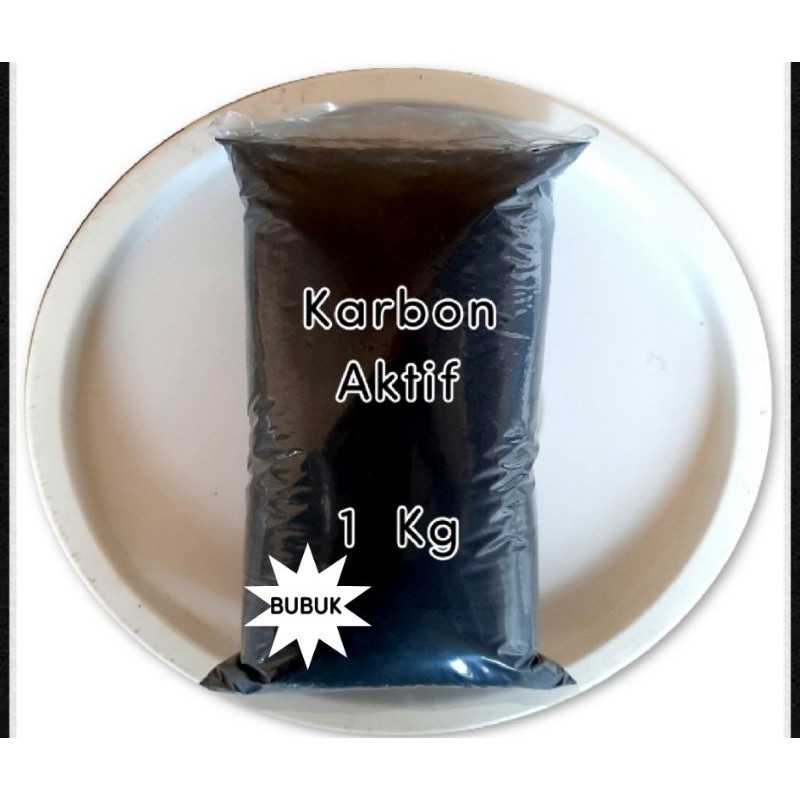 Jual karbon aktif / carbon active bubuk / 1 Kg | Shopee Indonesia