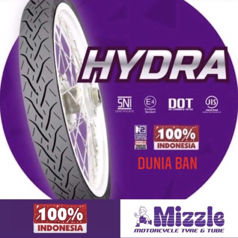 Jual Ban Motor Mizzle HYDRA 60/80-17 Tubetype ( Ban Luar ) | Shopee ...