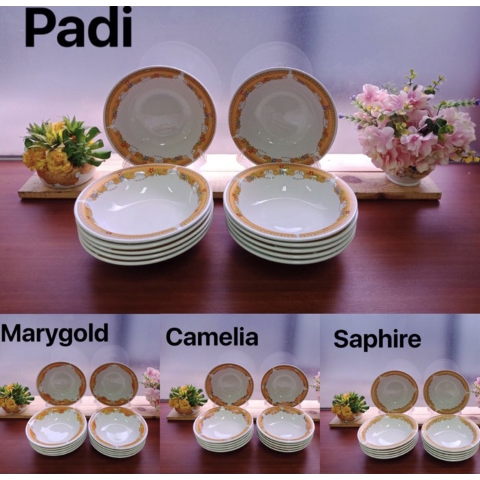 Jual piring lontong / piring makan 9 inch Vicenza P131 (1 lusin ...