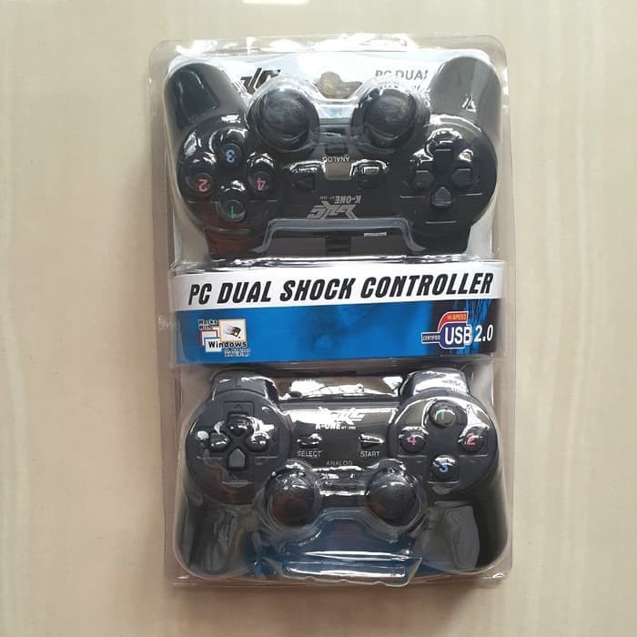 Jual Joy Stick Gamepad Stik PC Komputer Laptop Double Hitam M-TECH ...