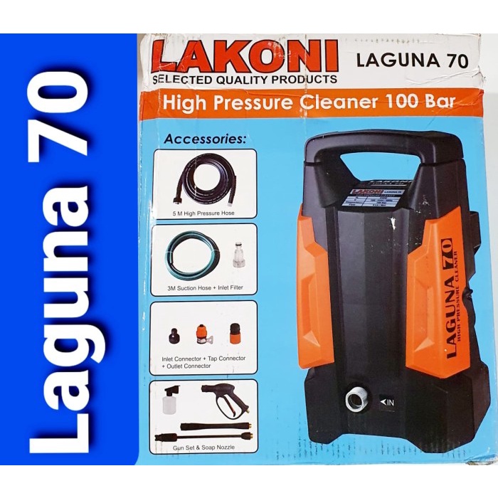 Jual Mesin Steam Mobil / Jet Cleaner LAKONI Laguna 70 l NEW21 | Shopee ...
