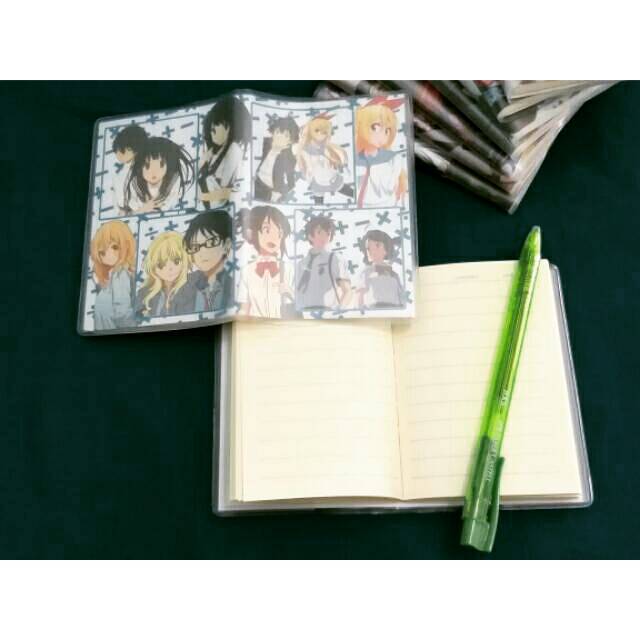 Jual Buku Tulis Mini Anime Desain Romance Genre | Shopee Indonesia