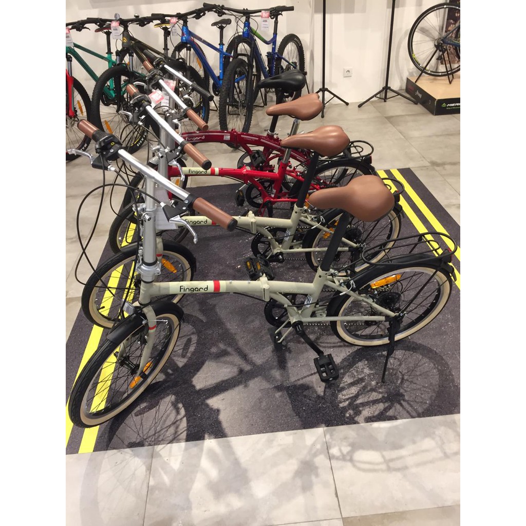 Jual Fingard Sepeda Lipat Vintage 20 Inci - Cokelat | Shopee Indonesia