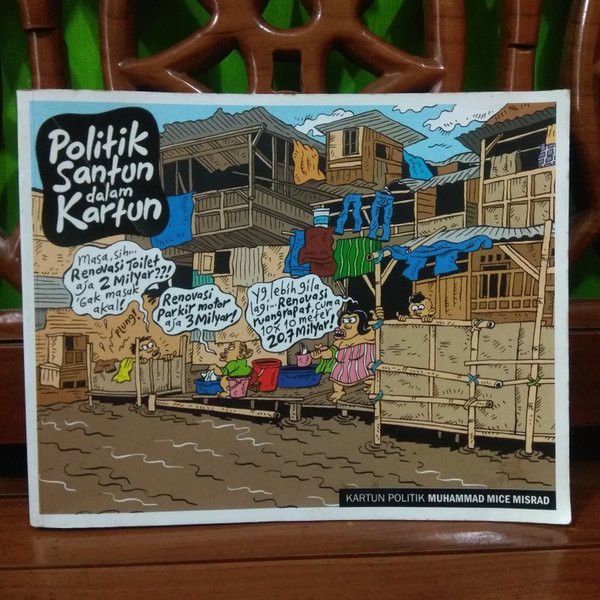 Jual ORIGINAL KOMIK POLITIK SANTUN DALAM KARTUN - KARTUN POLITIK ...