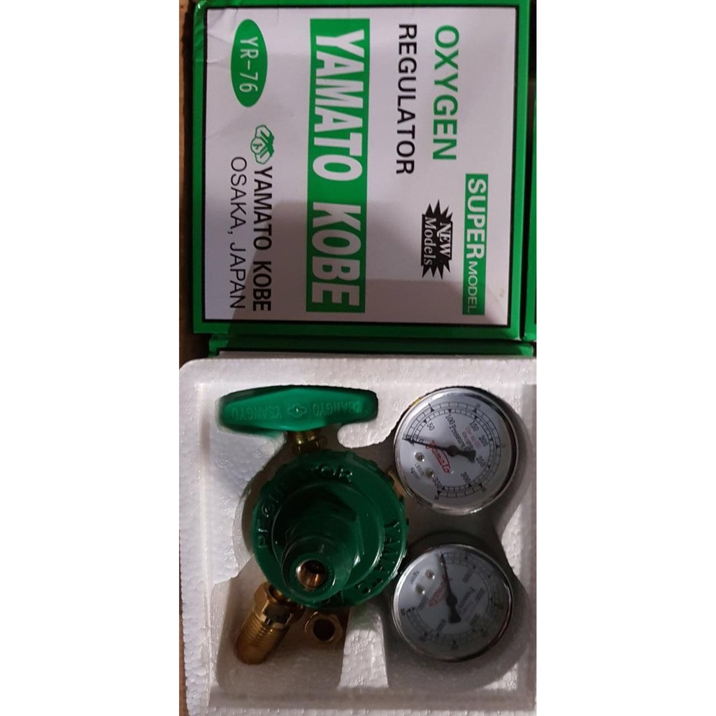 Jual Regulator Las Oksigen Yamato Oxygen Tabung Las JAPAN | Shopee Indonesia