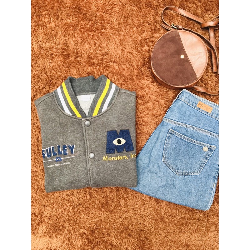 Jual sweater disney/disney monsters inc original/varsity disney ...