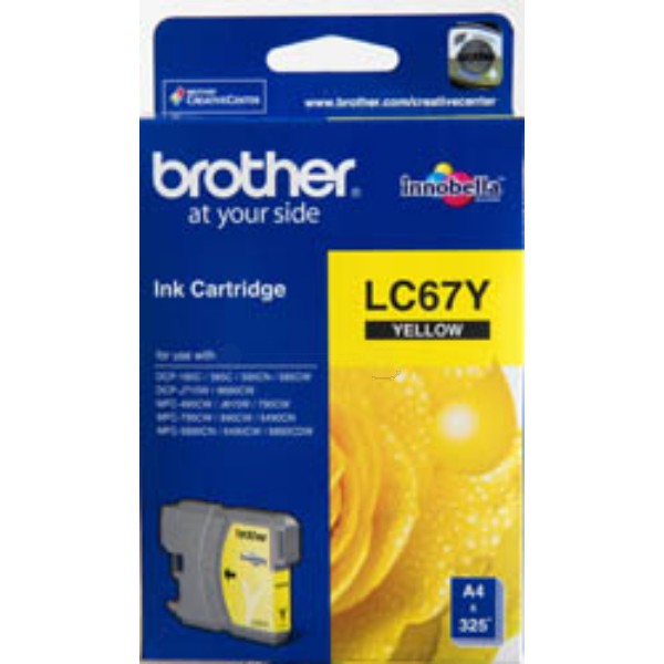 Jual Brother LC 67 Yellow, Y | Shopee Indonesia