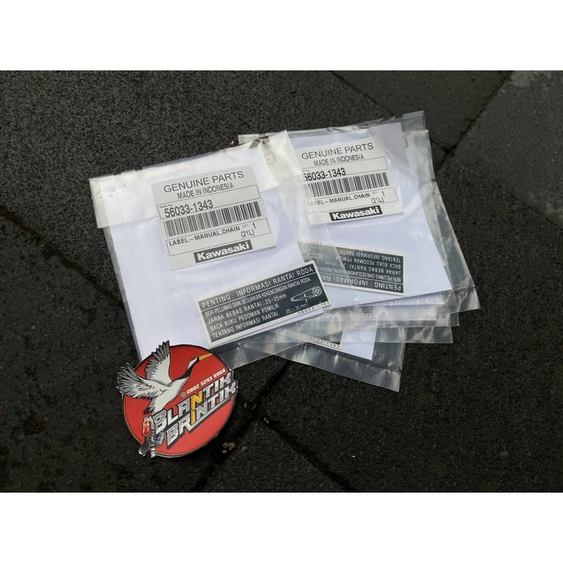 Jual stiker arm ninja r ss stiker slebor ninja r ss ORIGINAL KAWASAKI ...