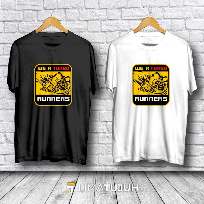 Jual Kaos We Are Turbo Runners Baju Otomotif Bahan Premium 30s (YSC ...